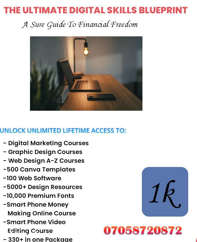 Buy The Ultimate Digital Skills Blueprint by Amoniya Lawson on Selar