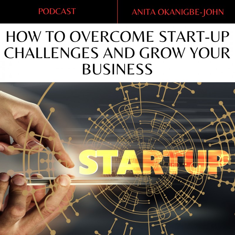 Buy How To Overcome Startup Challenges And Grow Your Business - Podcast by Anita Okanigbe-John ...