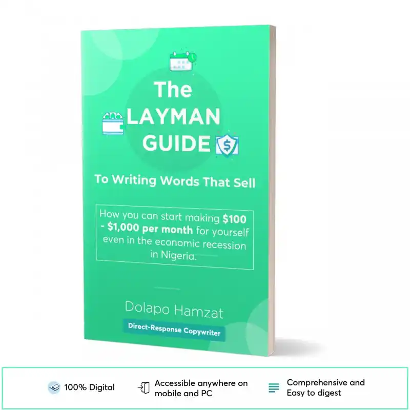 Buy The layman guide to write the words that sell by Awoke Samuel on Selar