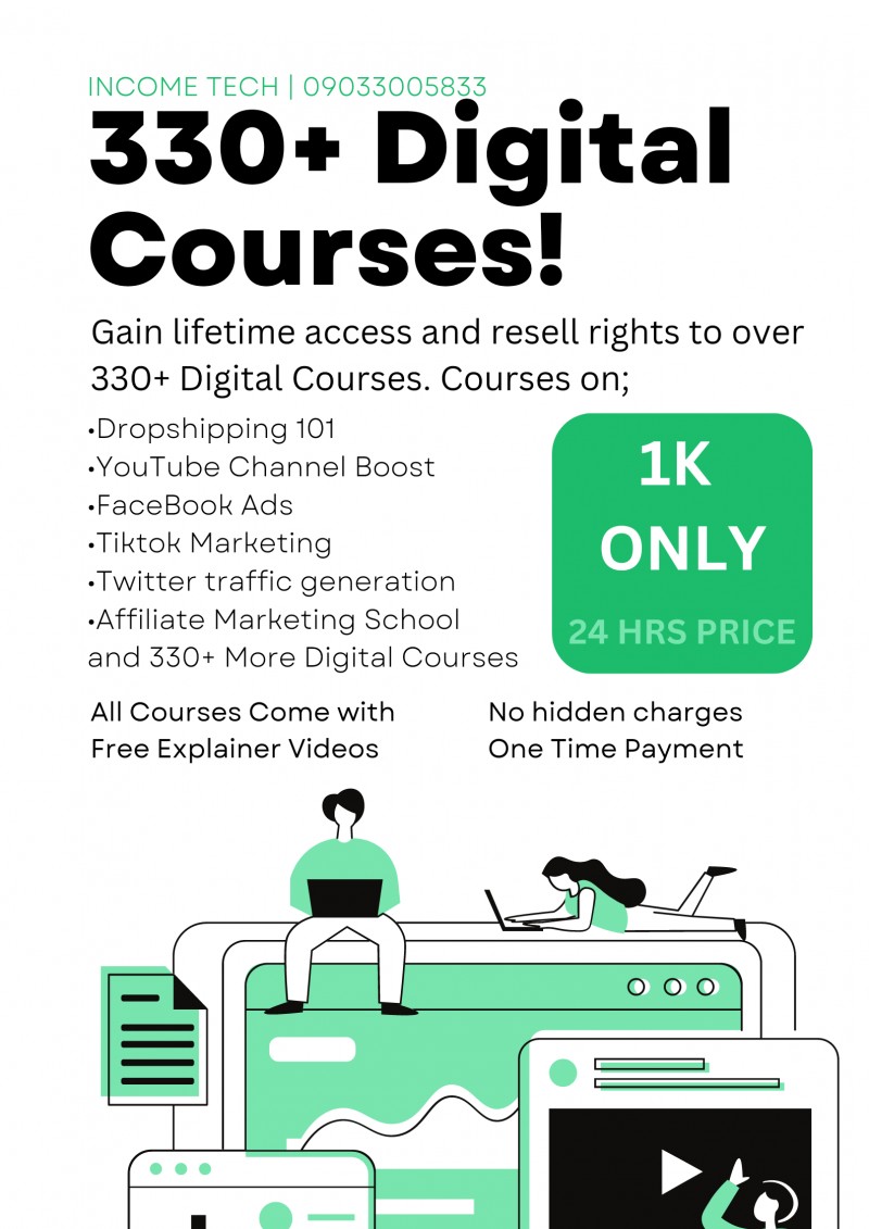 Buy Ultimate 330 Digital Course Bundle by Wellness Labs on Selar