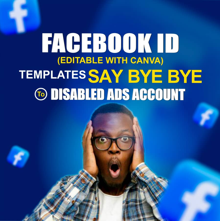 Buy FACEBOOK ID(editable with canva) TEMPLATES. by Ayilara Abdulrahman ...