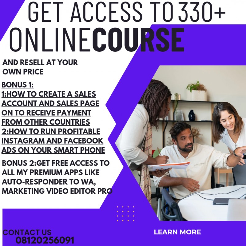 Buy 330+ online course by Fathia Agbalaya on Selar