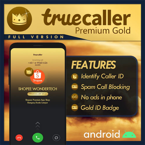 Buy Truecaller Premium Gold by Emmanuel Mawuli on Selar