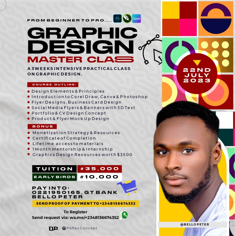 Buy Graphics Design Master Class by Bello Peter on Selar