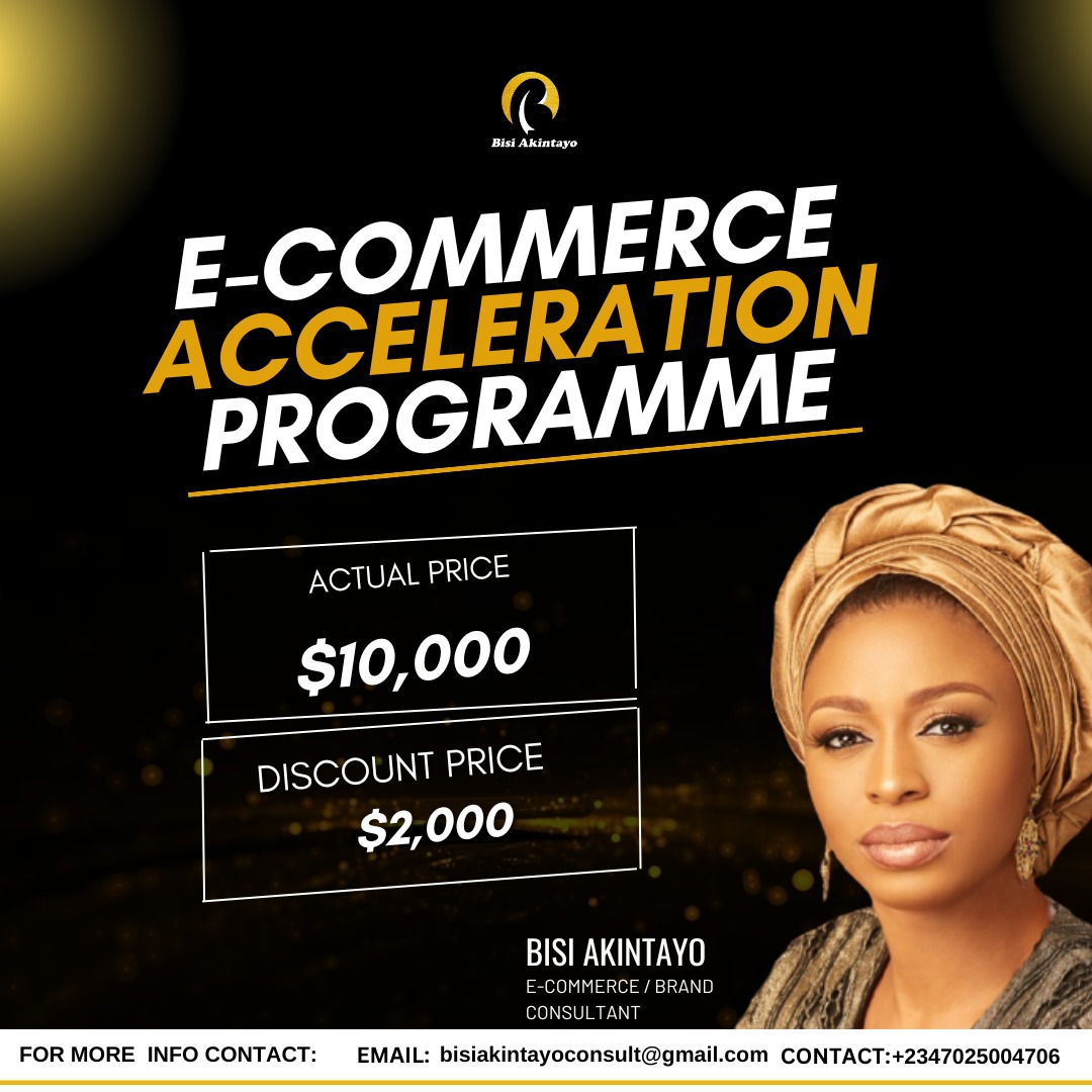 Buy E-commerce Acceleration Programme by Bisi Akintayo on Selar