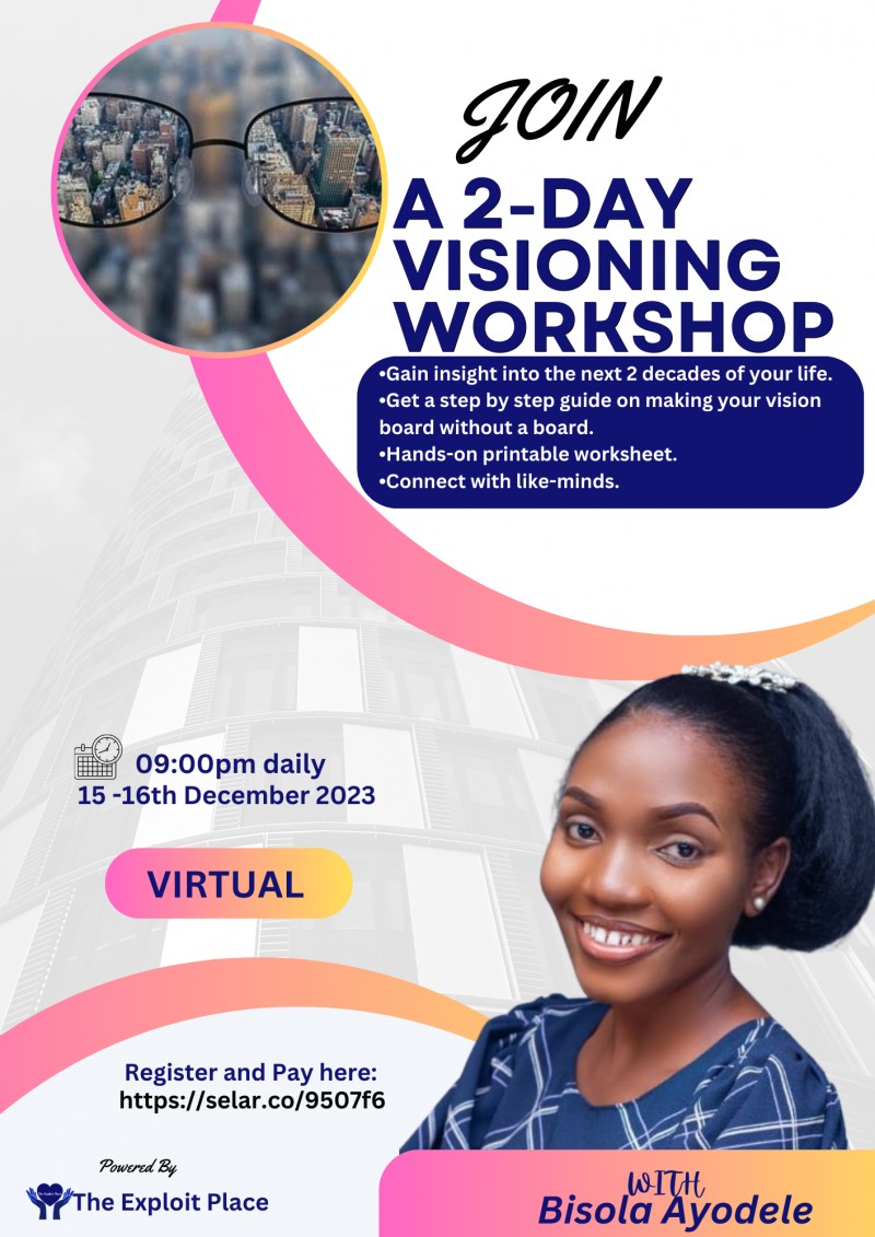 Buy Visioning Workshop by Bisola Ayodele on Selar