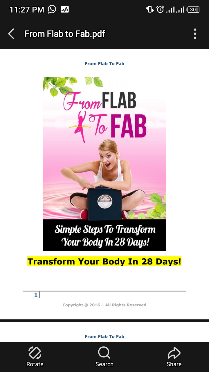 Buy From flab to fab by Blazon Maweah on Selar