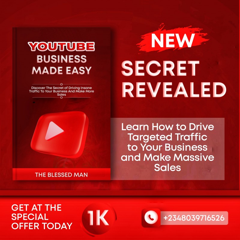 Buy YouTube Business Made Easy (How To Drive Insane Traffic To Your ...