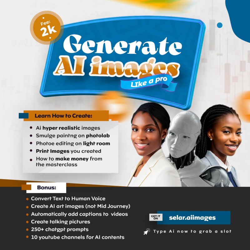 Buy Generate AI images like a pro by Blossomedia on Selar