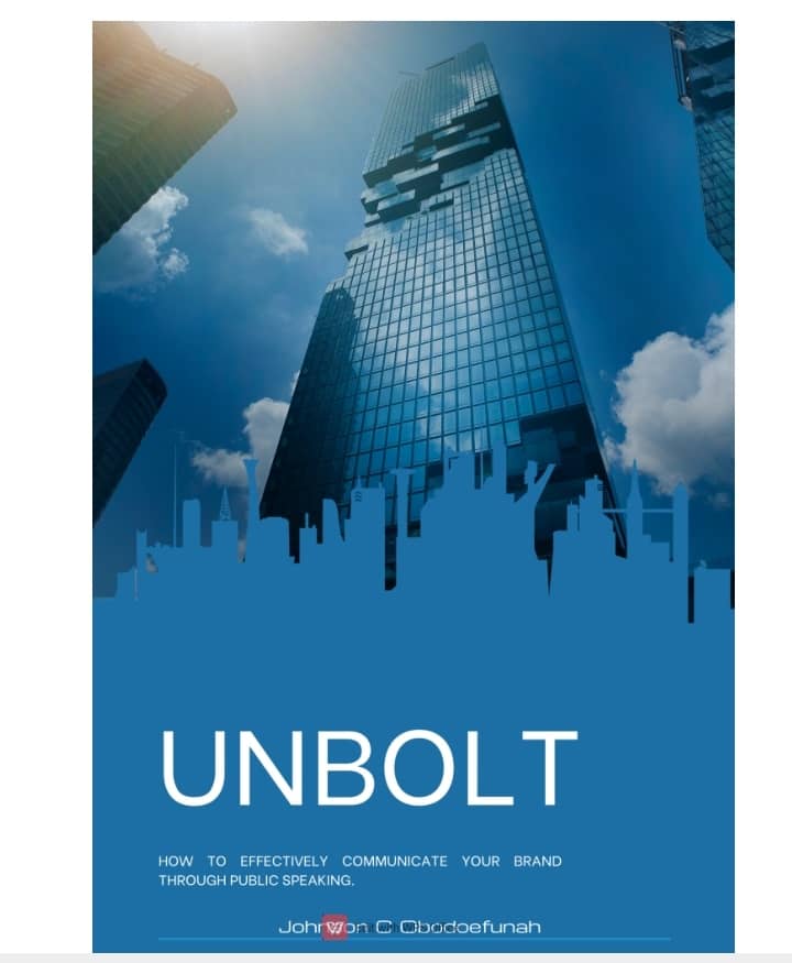 Get UNBOLT by Johnrhema C Obodoefunah on Selar