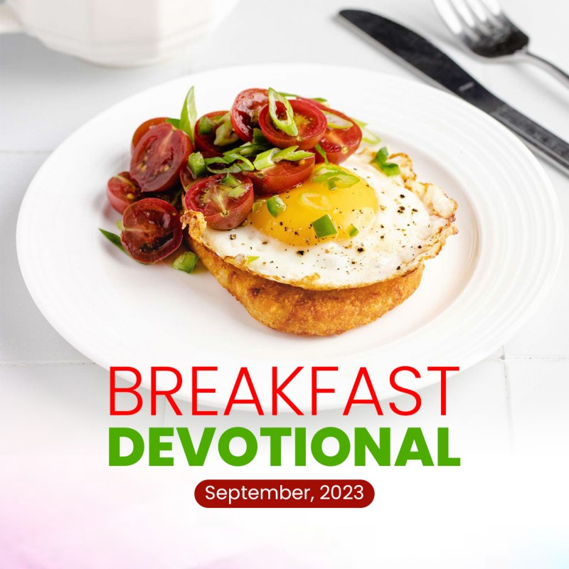 Get BREAKFAST DEVOTIONAL_SEPT2023 by Moses O Moses on Selar