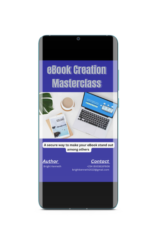 Get eBook Creation Masterclass by Bright Kenneth on Selar