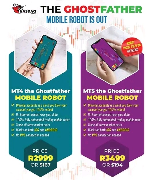 Buy The Ghost Father Mobile Robot by Nas100 Winners on Selar