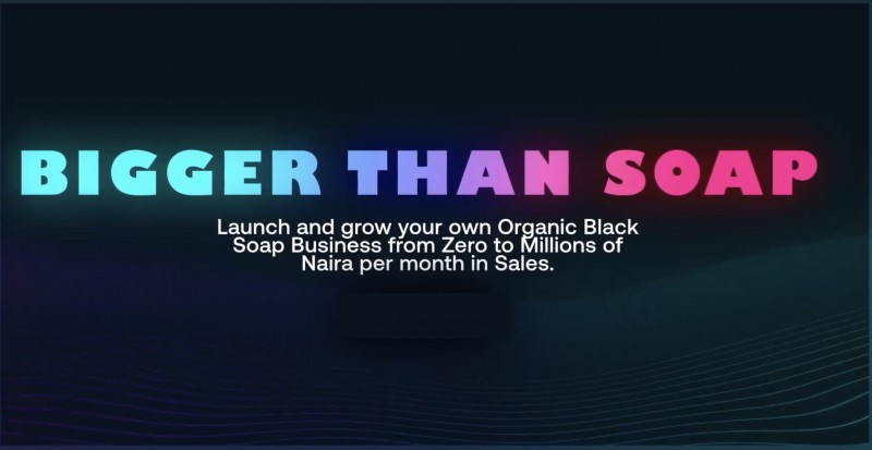 Buy Bigger Than Soap; Launch and Grow your own Organic Black Soap ...