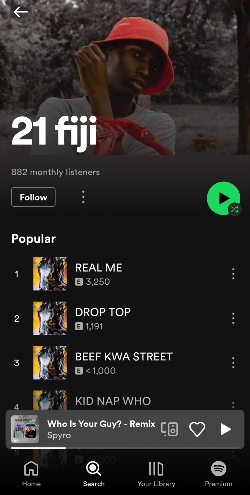 Buy Spotify advert by Uduak Jumbo on Selar