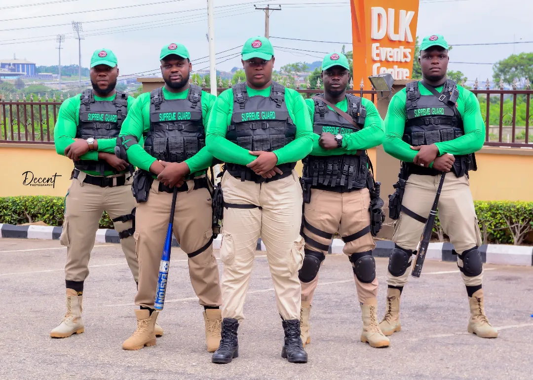 Buy SUPREME GUARDS & EVENT WORLD by YEKINNI MUIDEEN OLUWASHOGO on Selar