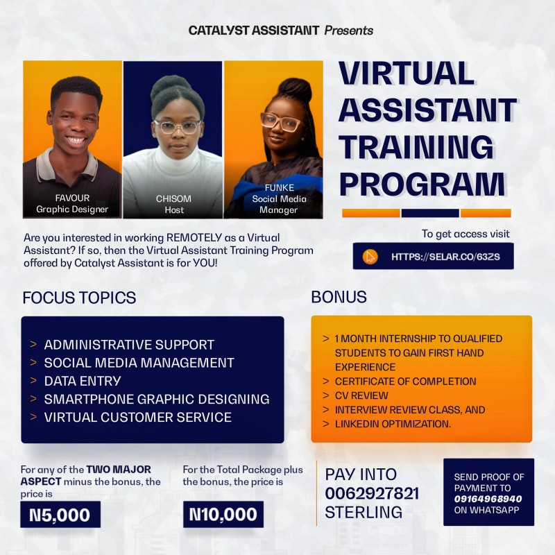 Buy Virtual Assistant Training Program - Learn to work remotely and ...