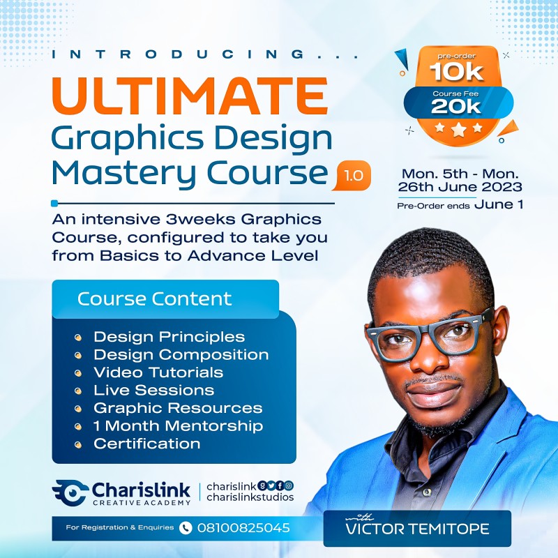 Buy ULTIMATE GRAPHICS DESIGN MASTERY COURSE (UGDMC 1.0) by Charislink ...