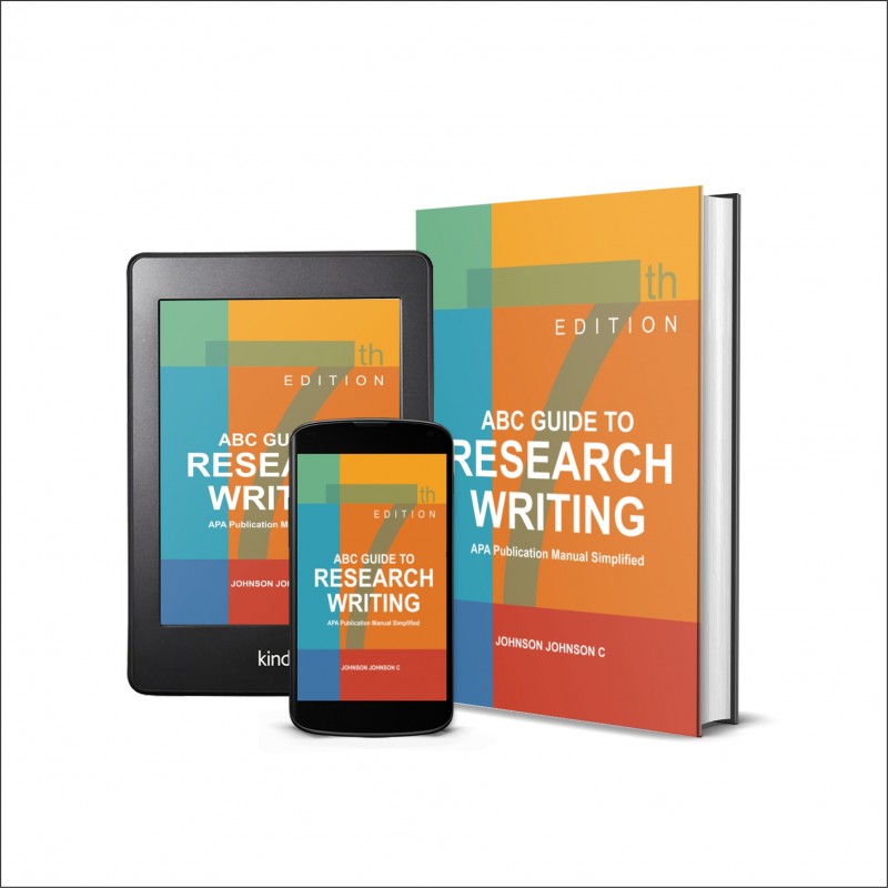 Buy ABC GUIDE TO RESEARCH WRITING: APA 7th Edition Publication Manual ...