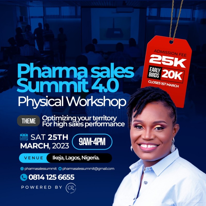 Buy Pharma Sales Summit Workshop by Chine Rajafa on Selar