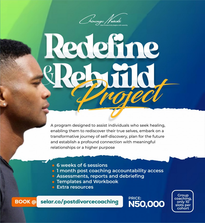 Buy Redefine & Rebuild project( Post Divorce Group coaching) by The ...