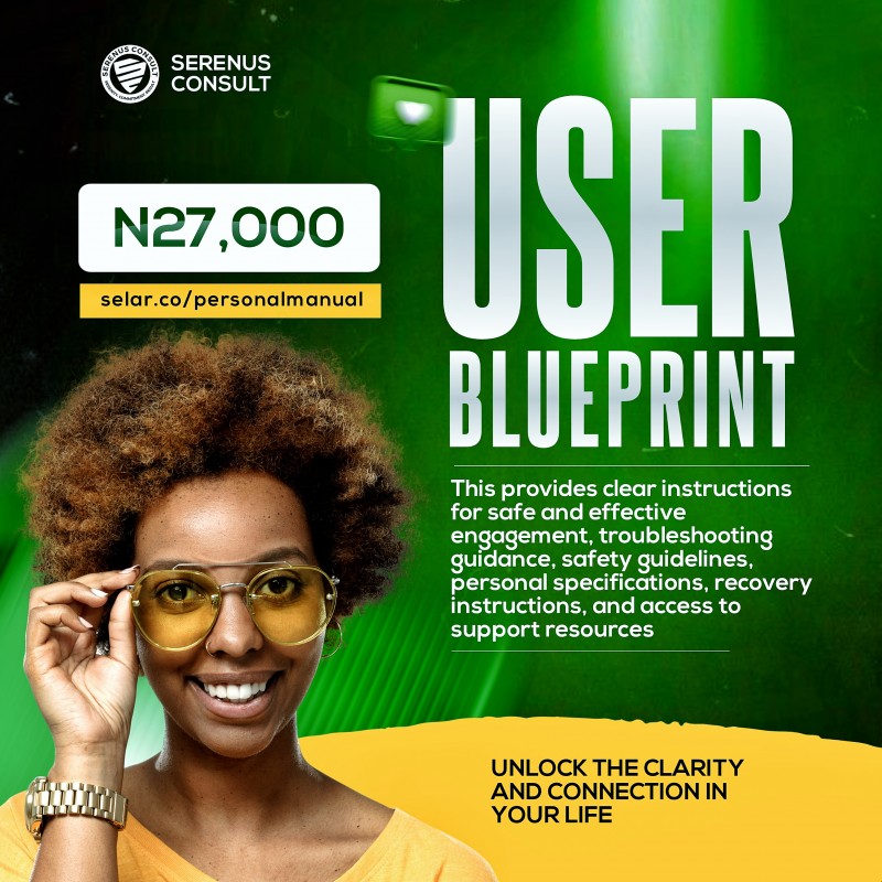 Buy user's blueprint for individuals by The Serenity Solutions on Selar