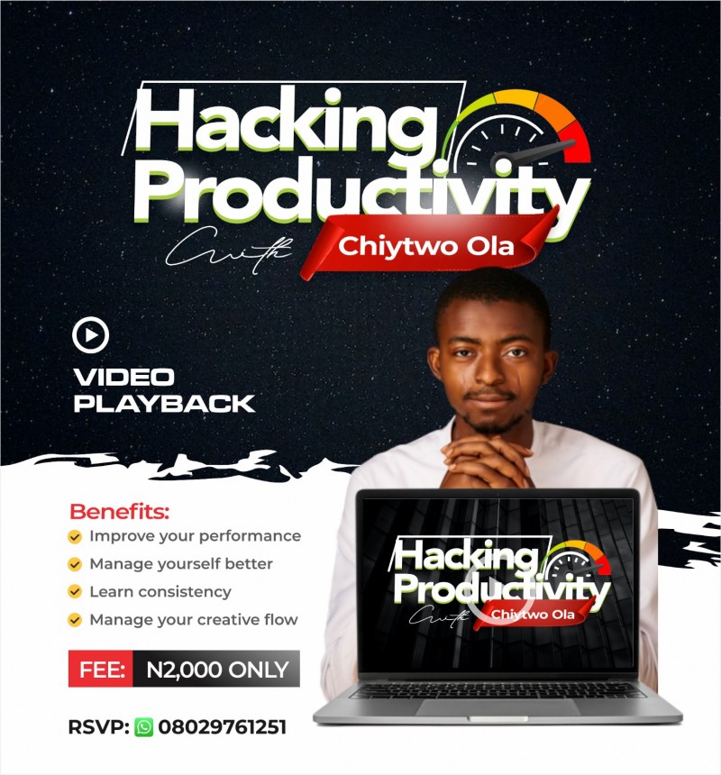 Buy Hacking Productivity With Chiytwo Ola by LUCID HAVEN on Selar