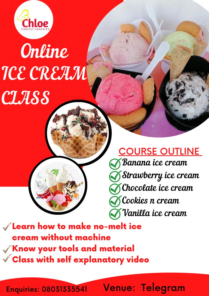 Get ICE CREAM CLASS by Funmilola Adu on Selar