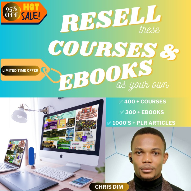 Buy Resell these Courses and eBooks as your own by Chris C. Dim on Selar