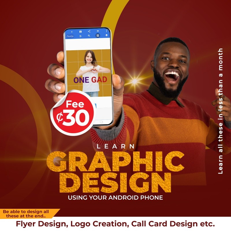 Buy Android Phone Graphic Design Course by Clark Clinton on Selar