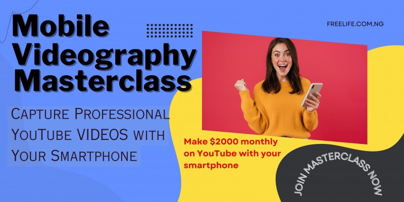 Buy Mobile Videography Masterclass(Start a profitable youtube channel with your smartphone). by ...