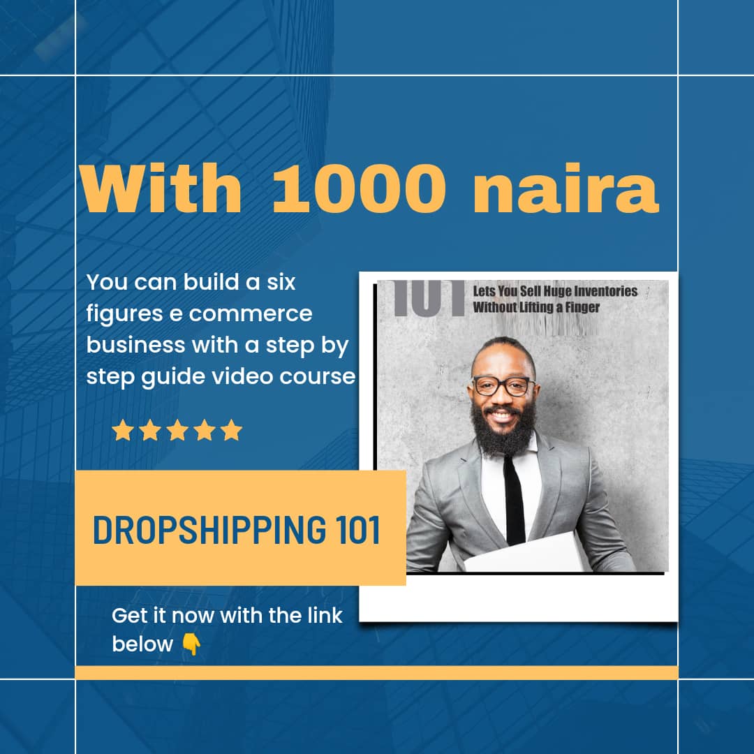 Buy Dropshipping 101 by Cletus Michael Ekaide on Selar