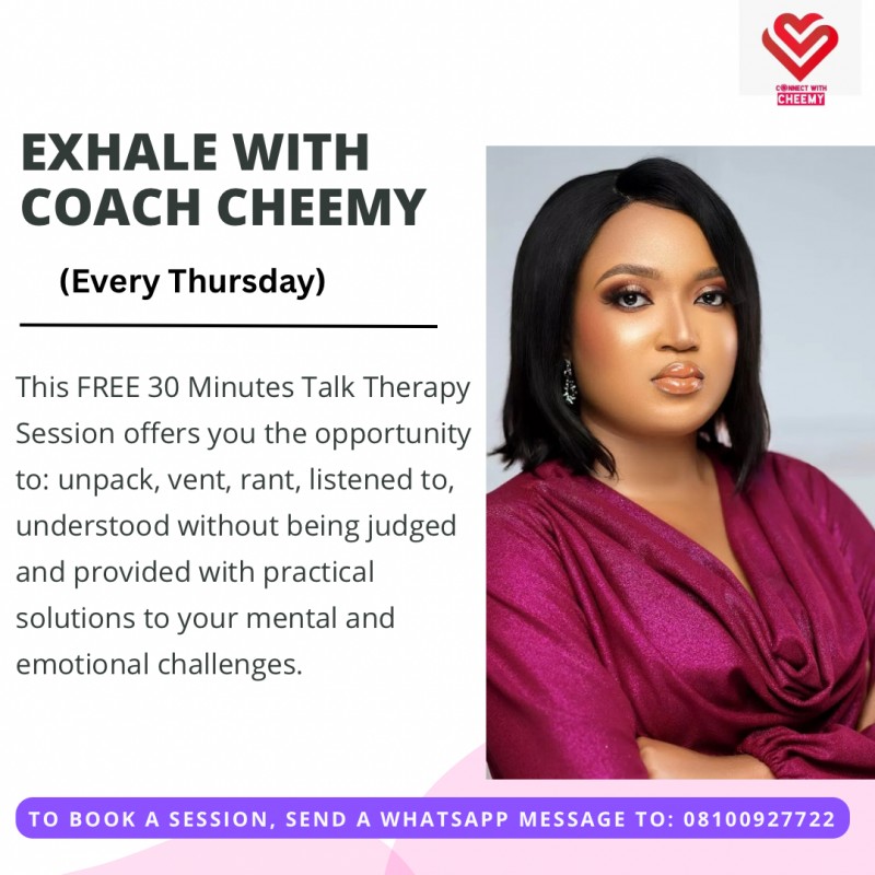 Get Exhale With Coach Cheemy by Chidinma Maduka on Selar