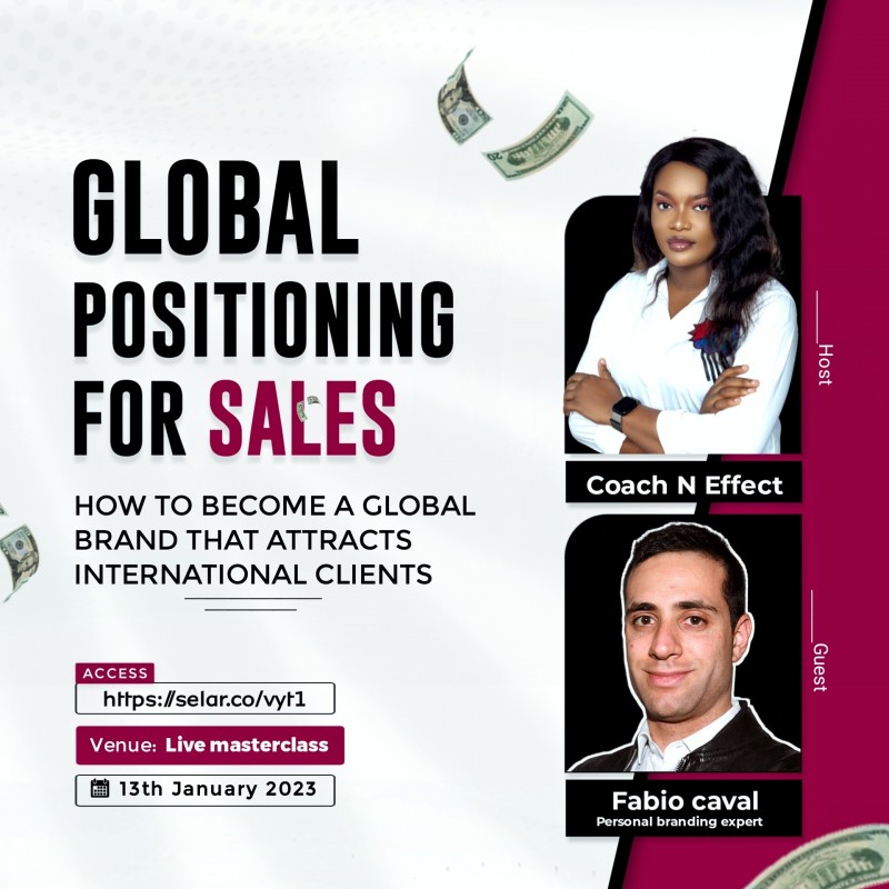 Buy Global positioning for sales by Coach N effect on Selar