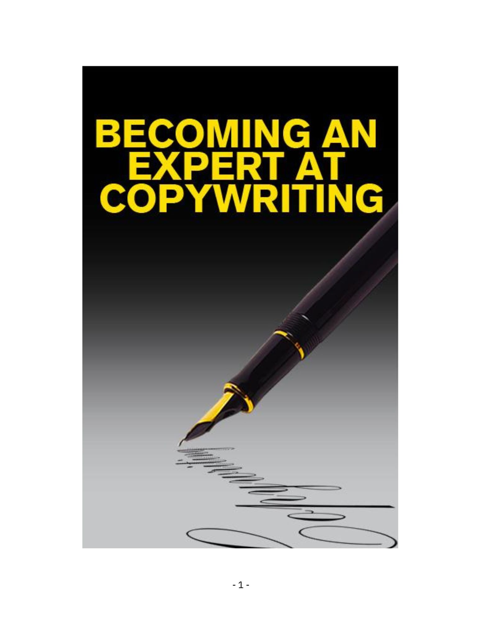 Buy Become an Expert In Copywriting by Berry Digital Courses on Selar