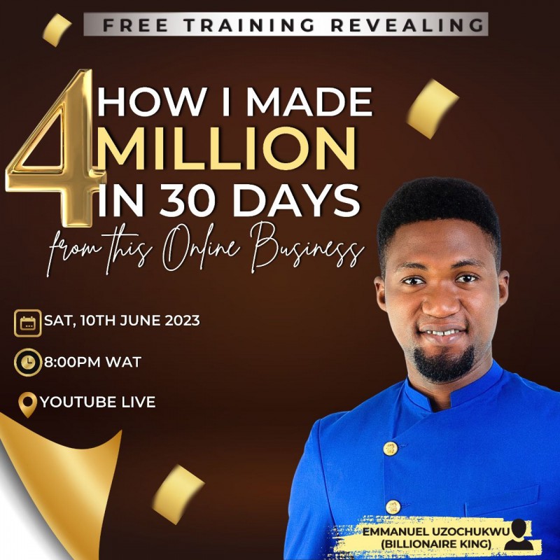 Buy 500k income course by Peter Godwin Collins on Selar