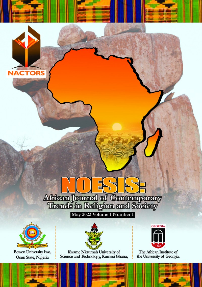 Get NOESIS: African Journal of Contemporary Trends in Religion and ...