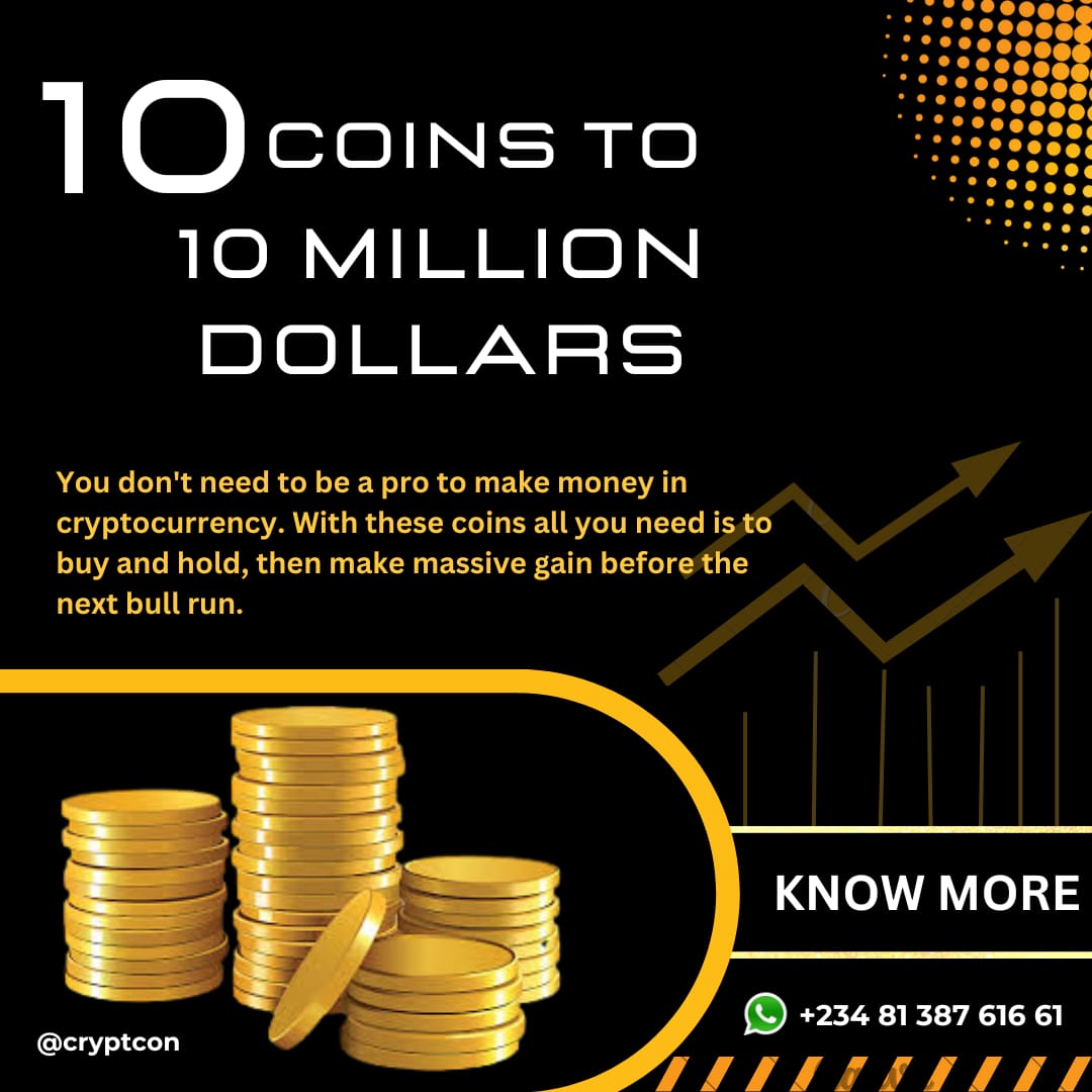Buy Ten coin to 10 million by Cryptcon on Selar