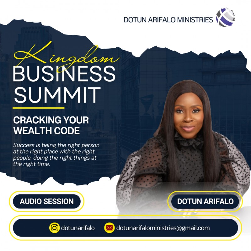 Get CRACKING YOUR WEALTH CODE PART 2 by DOTUN ARIFALO MINISTRIES on Selar