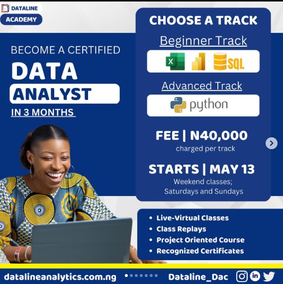 Buy Data Science/Analytics Course (Part Payment) by Dataline Analytics ...