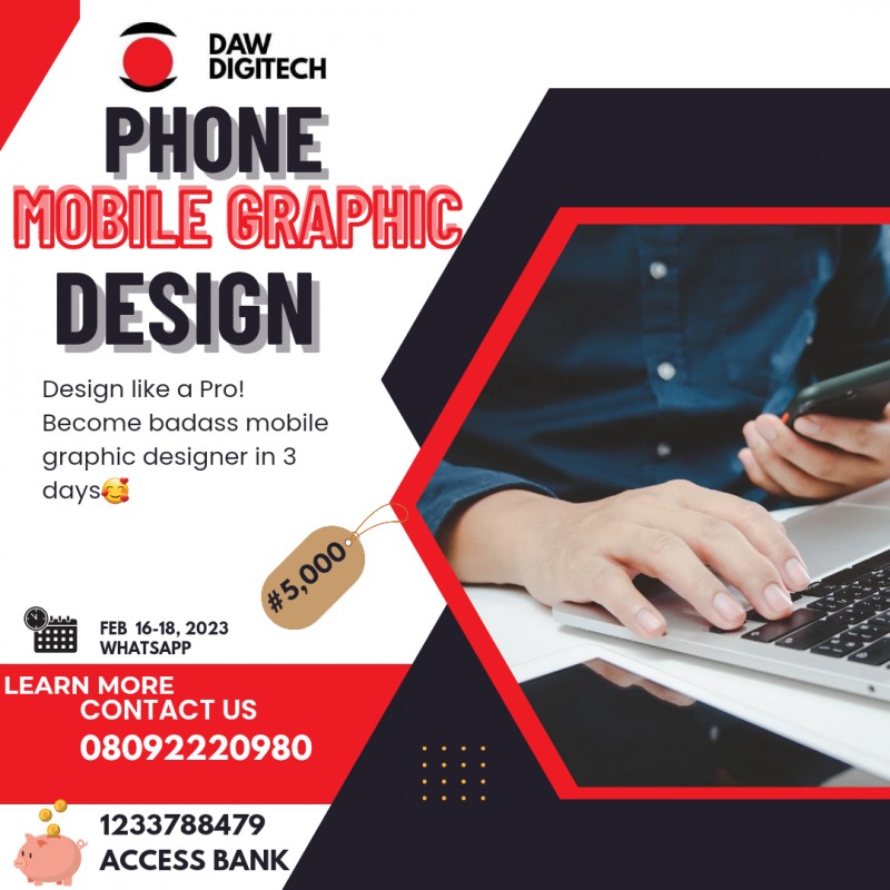 Buy MOBILE PHONE GRAPHIC DESIGN MASTERCLASS by DAW DIGITECH on Selar