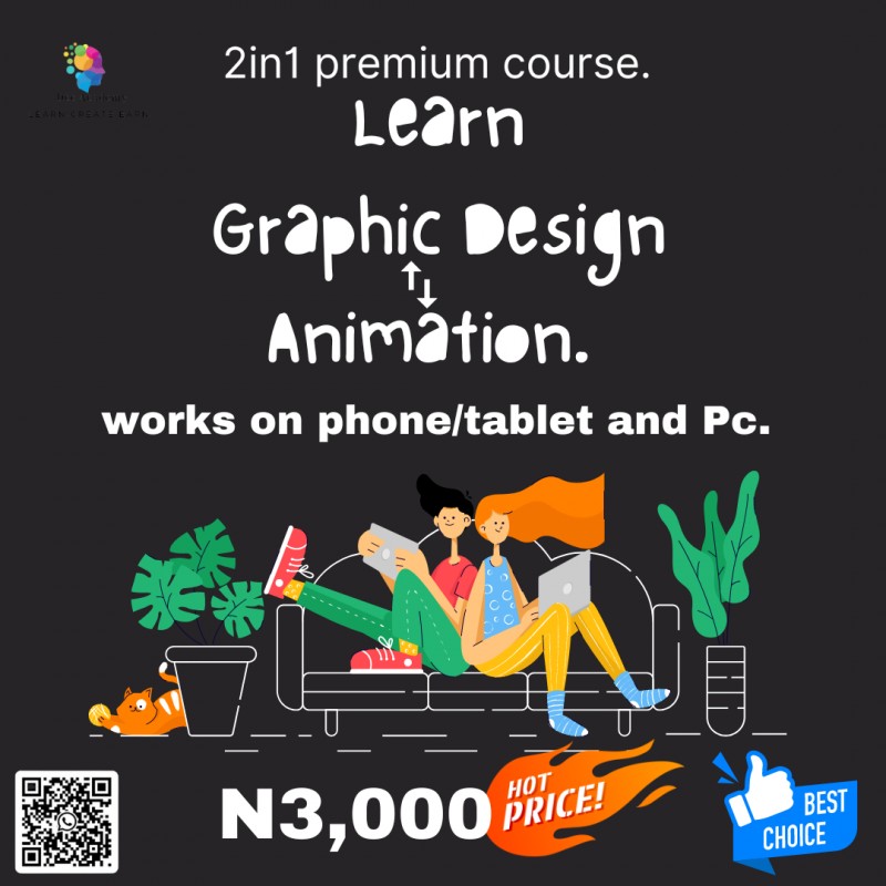 Buy Animation&Graphic design by Digital content creator academy on Selar