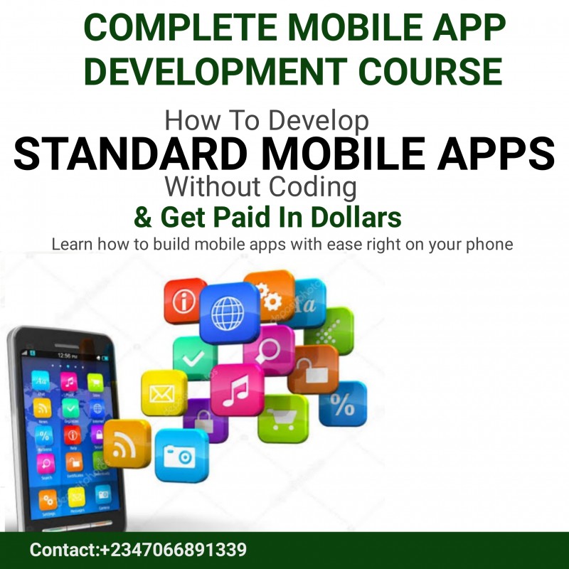 Buy Mobile Apps Development Course by AbdulAzeez Muideen on Selar