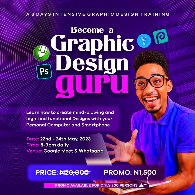 Buy GURU GRAPHICS DESIGN by DS CONSULT ACADEMY on Selar
