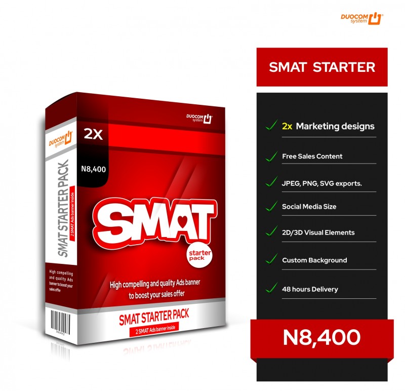 Buy SMAT (Starter Pack) by DUOCOM SYSTEM on Selar