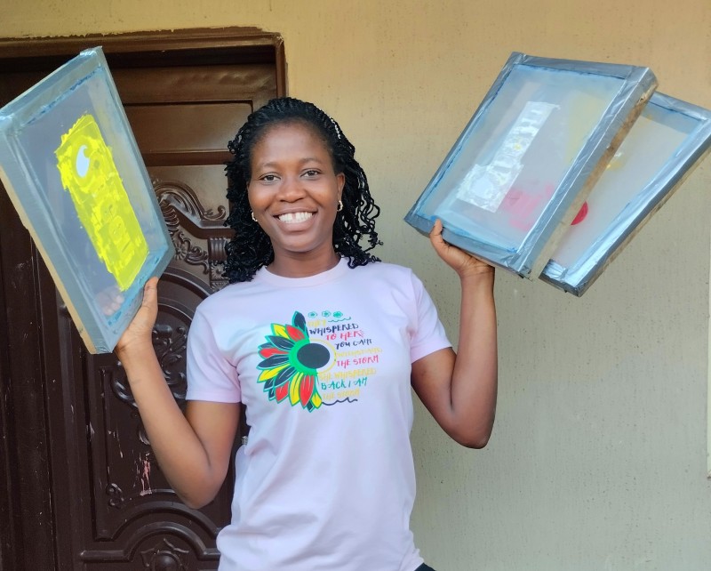Buy Screen printing class by OLABODE DAMILOLA OLANIKE on Selar