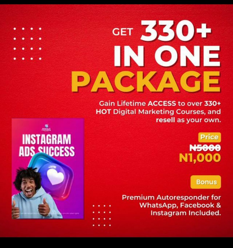 Buy 330+ Digital Marketing Course Bundle by Daniel James on Selar