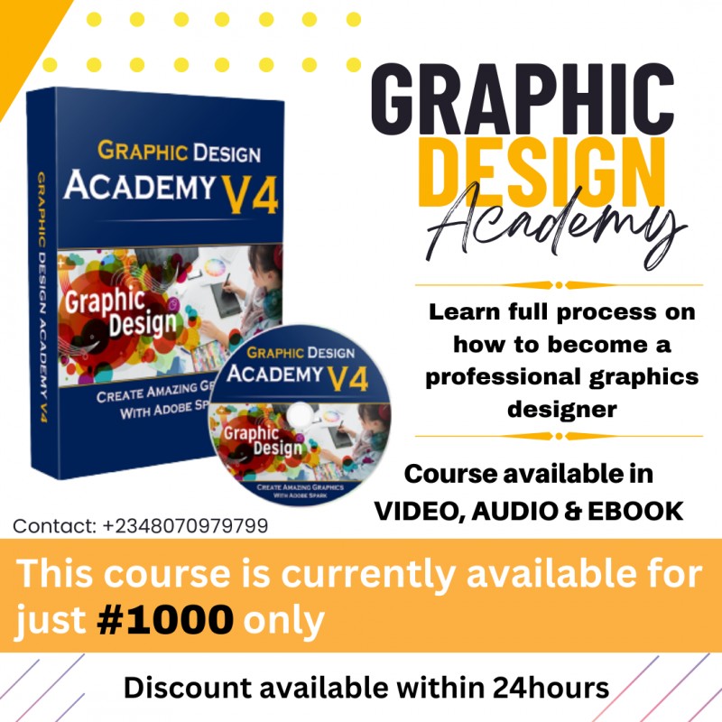 Buy Graphics Design Academy by Akeju Sunday Daniel on Selar