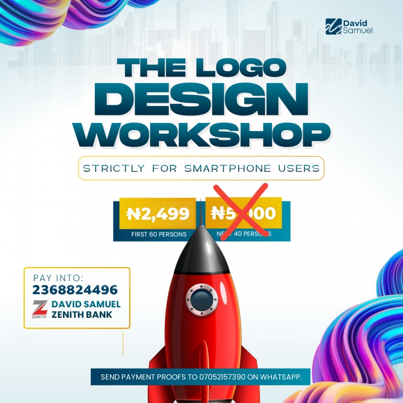 Buy The Logo Design Workshop by Samuel David on Selar