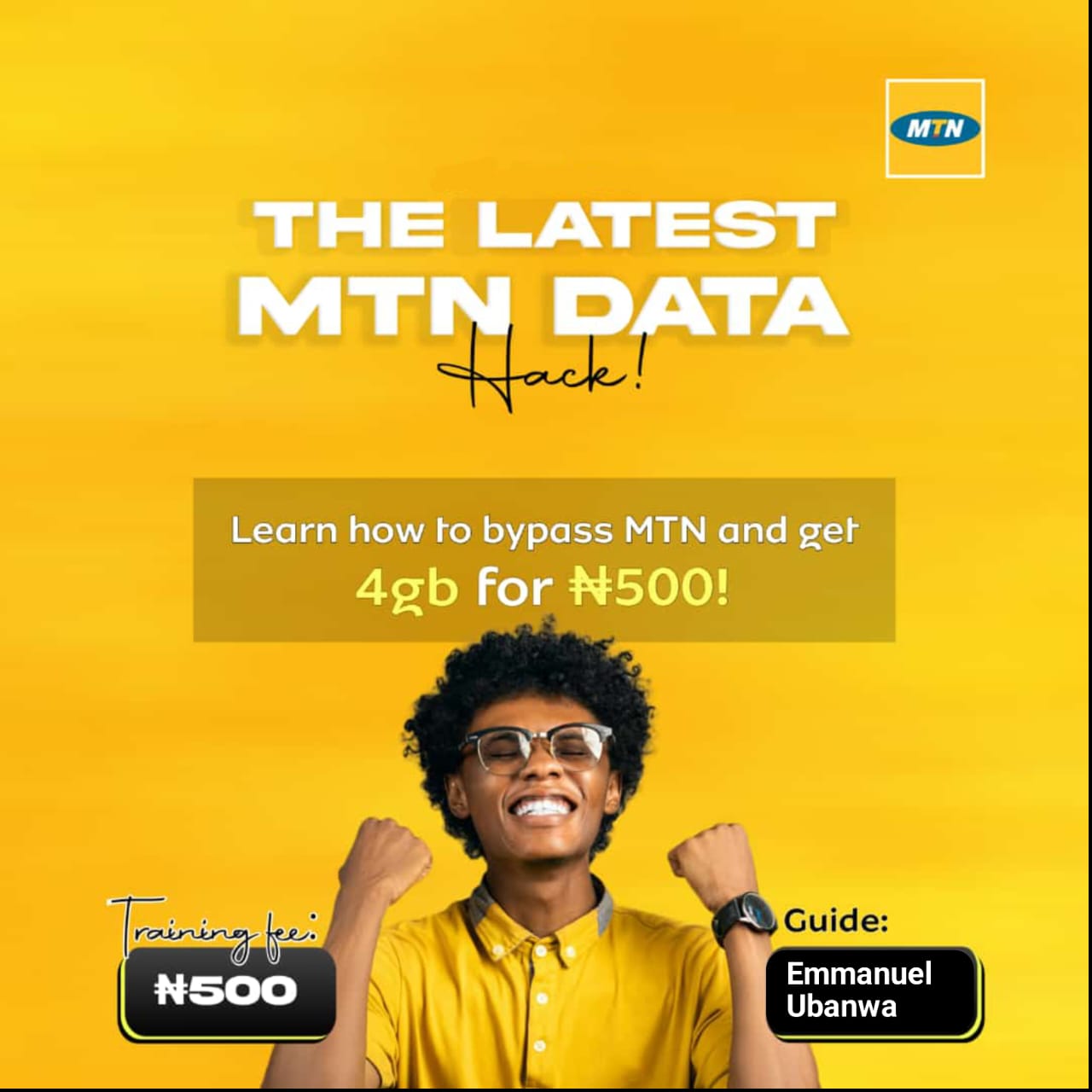Buy MTN DATA HACK by David Godstime Ehije on Selar
